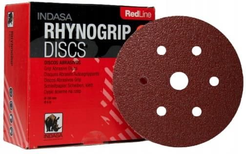 Indasa Krążek Ścierny Red Line 150 6H+1 80 50Szt. 339169 - Opinie i ...