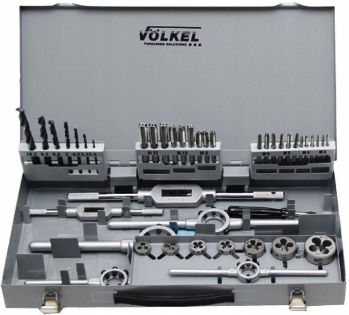 Volkel Zestaw Do Gwintowania Völkel 76010721 - Opinie i ceny na Ceneo.pl
