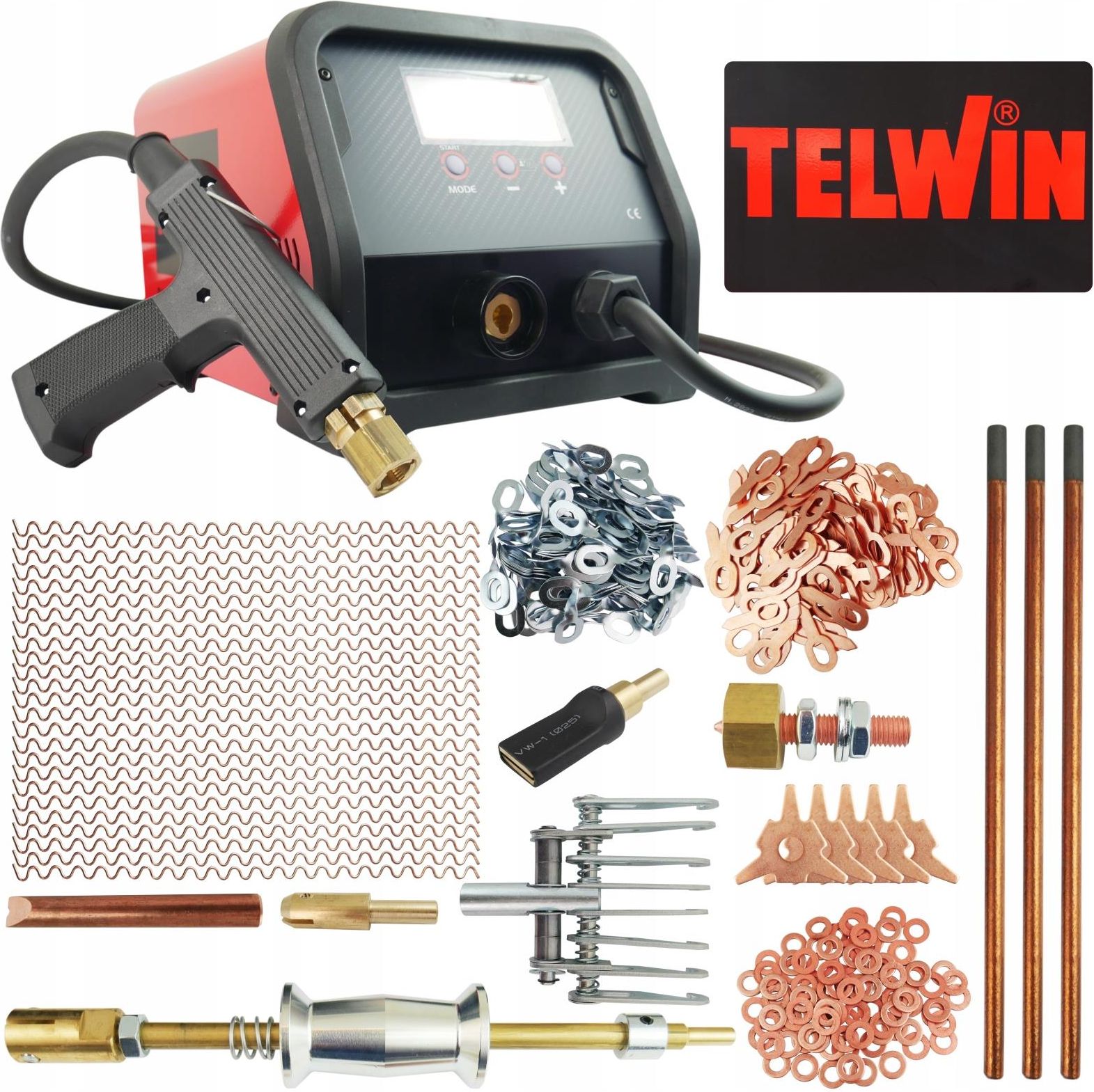 Telwin Spotter Blacharski + Akcesoria 230V Puller 5500 ...