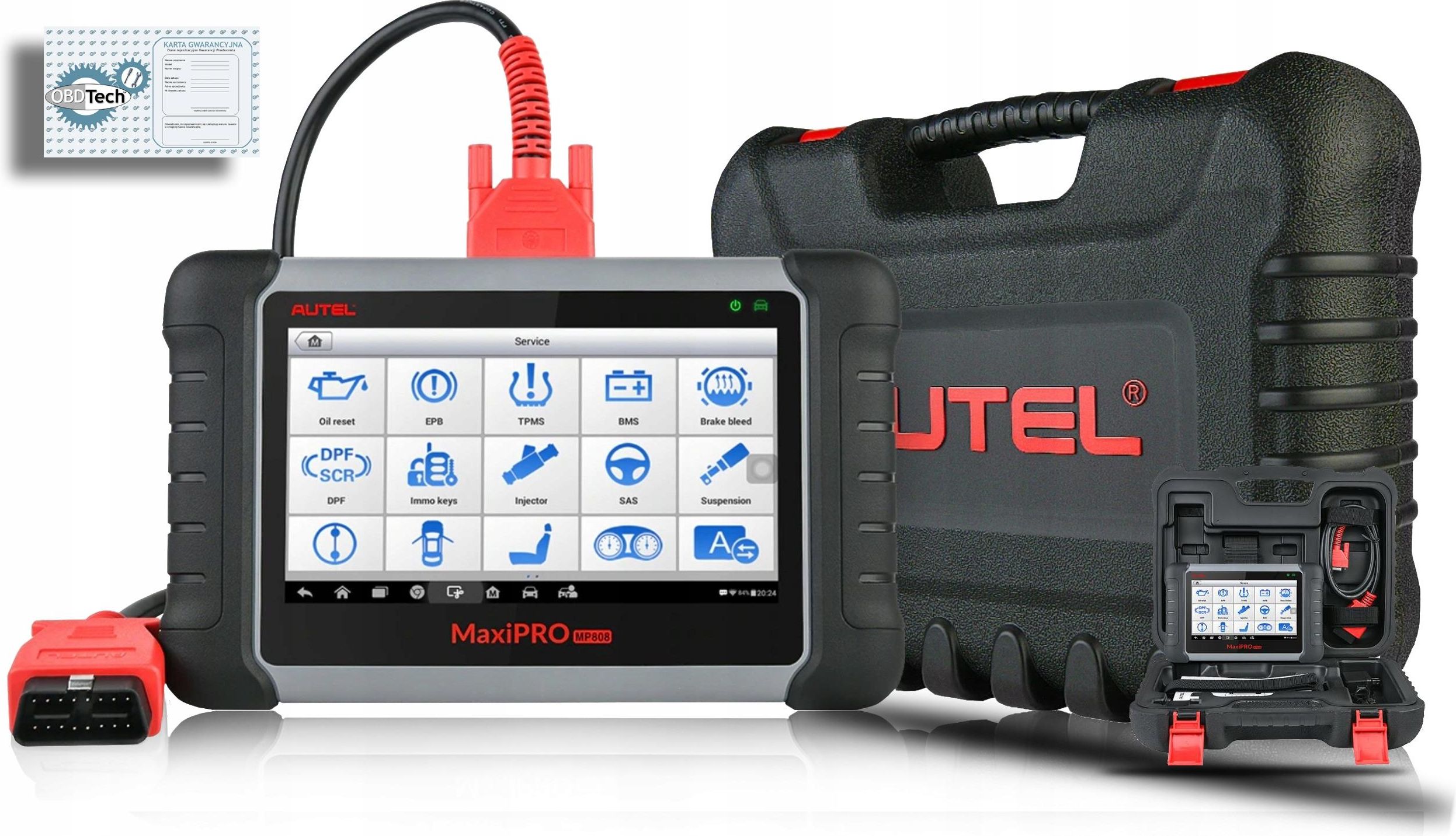 Autel Maxipro Mp808 Oe Diagnostyka 2022R Pl Autelmaxipromp808 - Opinie ...