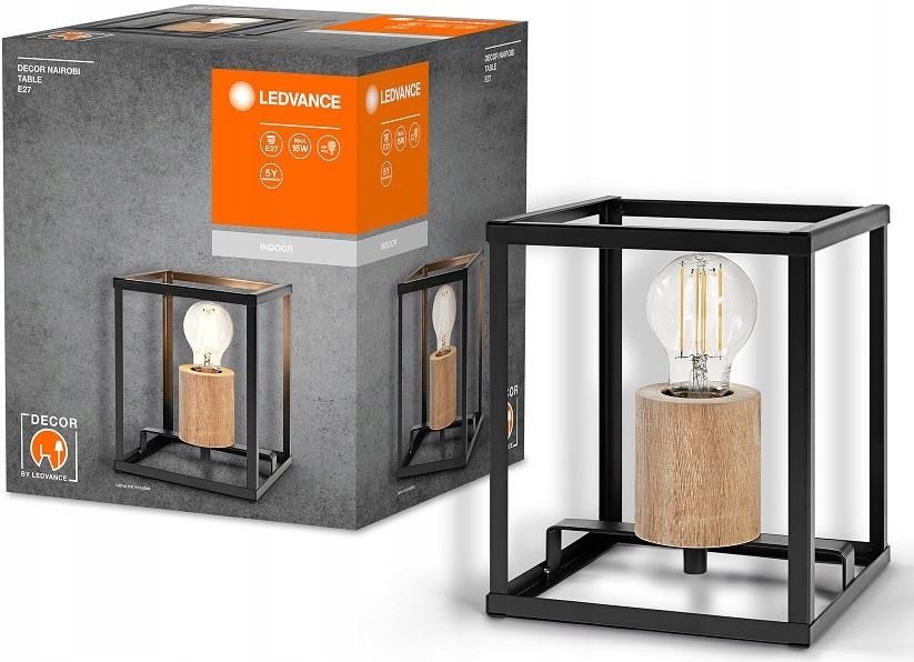 Lampa Ledvance Lampa Stołowa Decor Nairobi 1 X E27 Led (9084) - Opinie ...