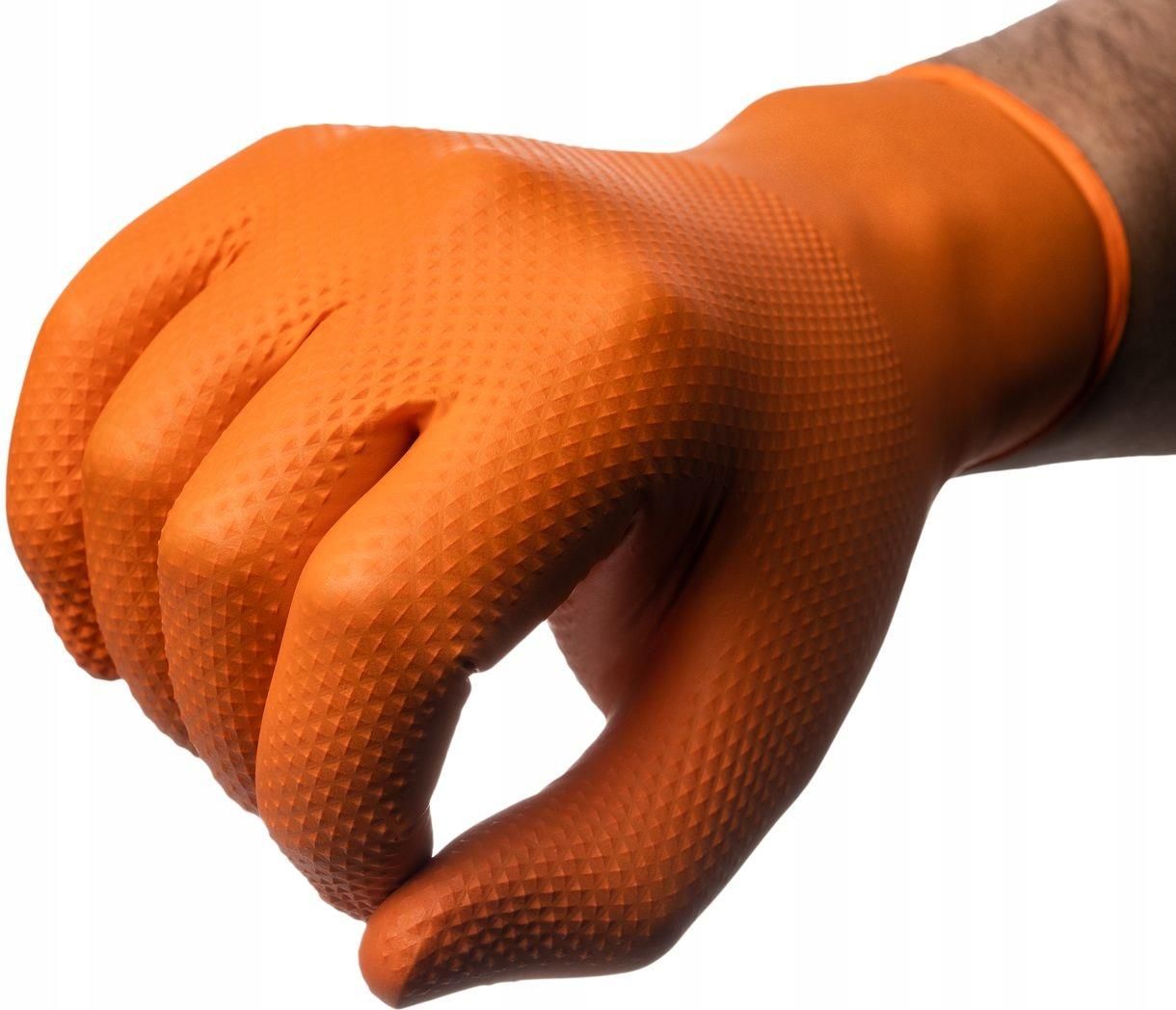 Rękawice Rękawiczki Nitrylowe bardzo mocne Go Grip - Ceny i opinie ...