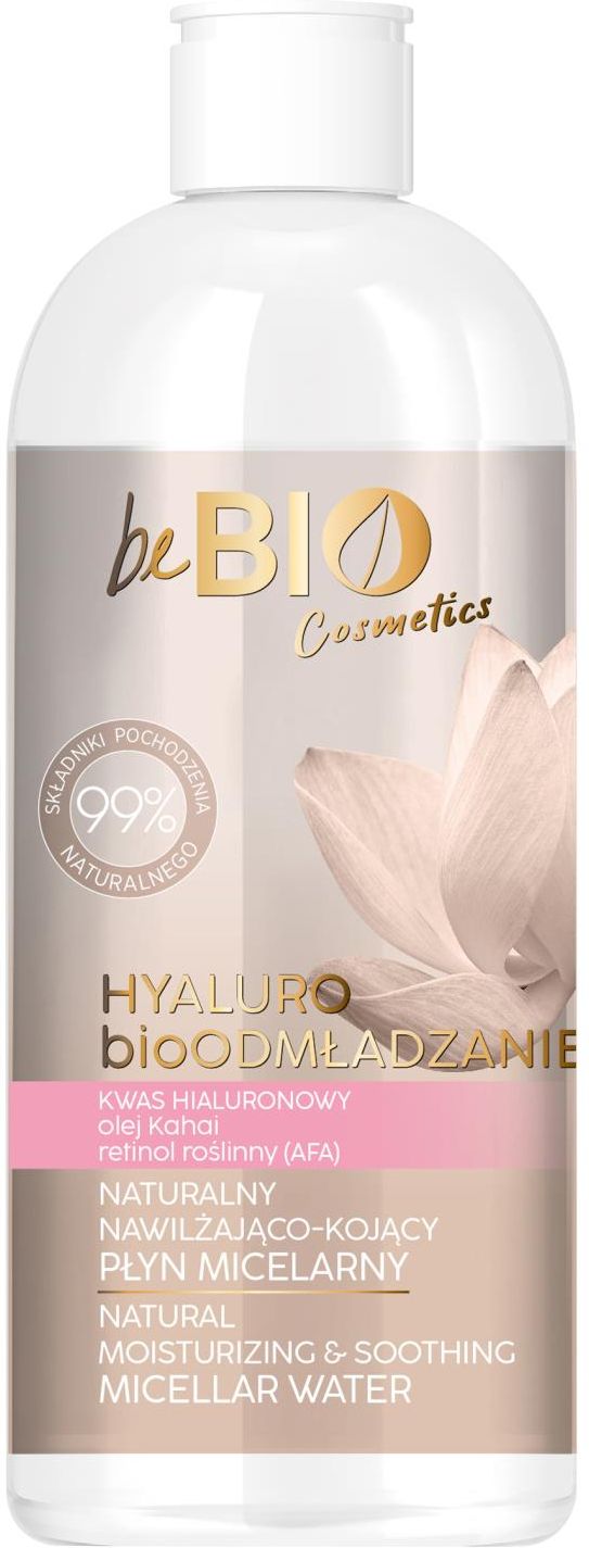 Bebio Cosmetics Hyaluro Nawilżająco-Kojący Płyn Micelarny Do Demakijażu ...