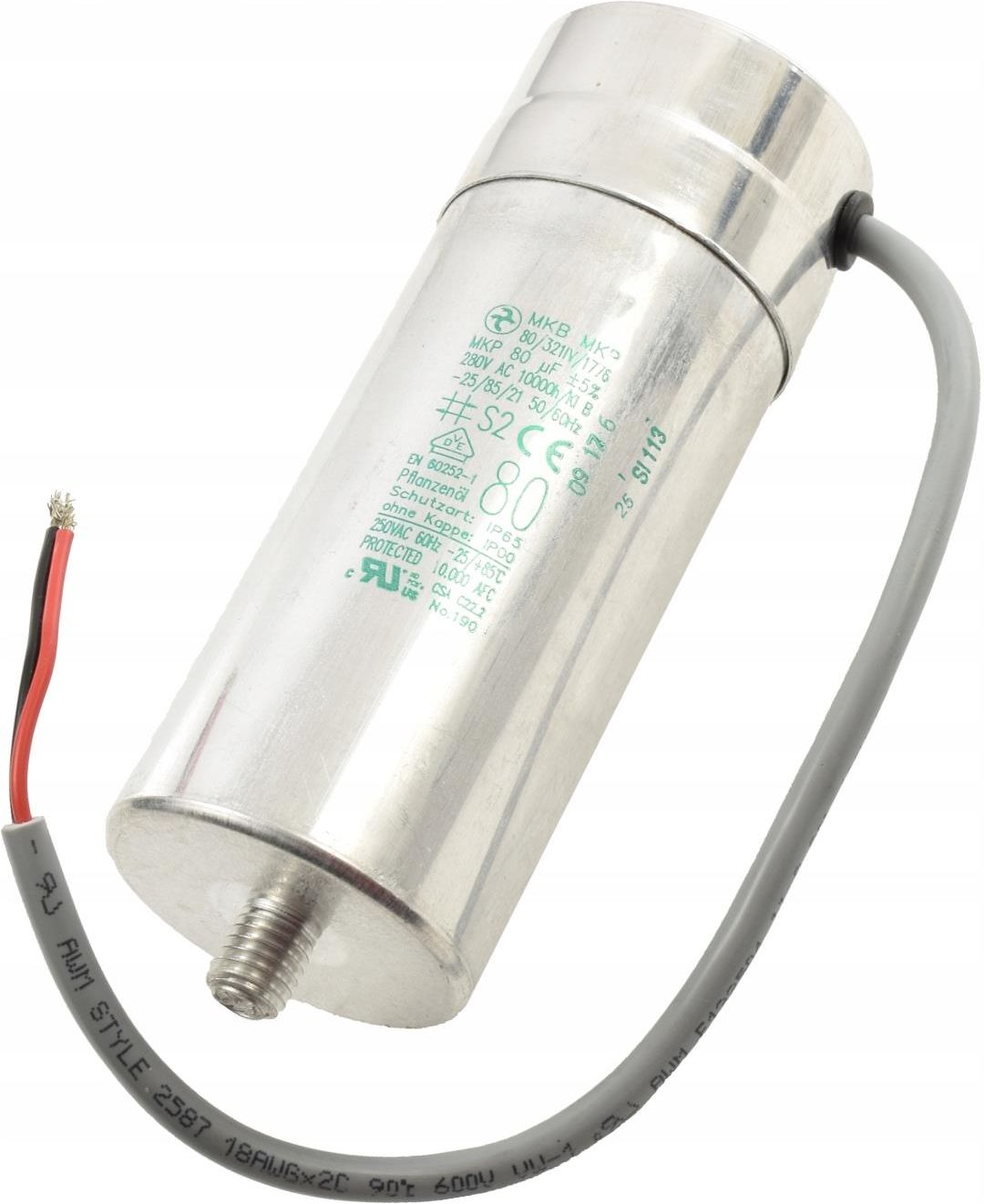 Kondensator Rozruchowy Ru Mkb Mkp 80uF 280V Ac - ceny i opinie - Ceneo.pl