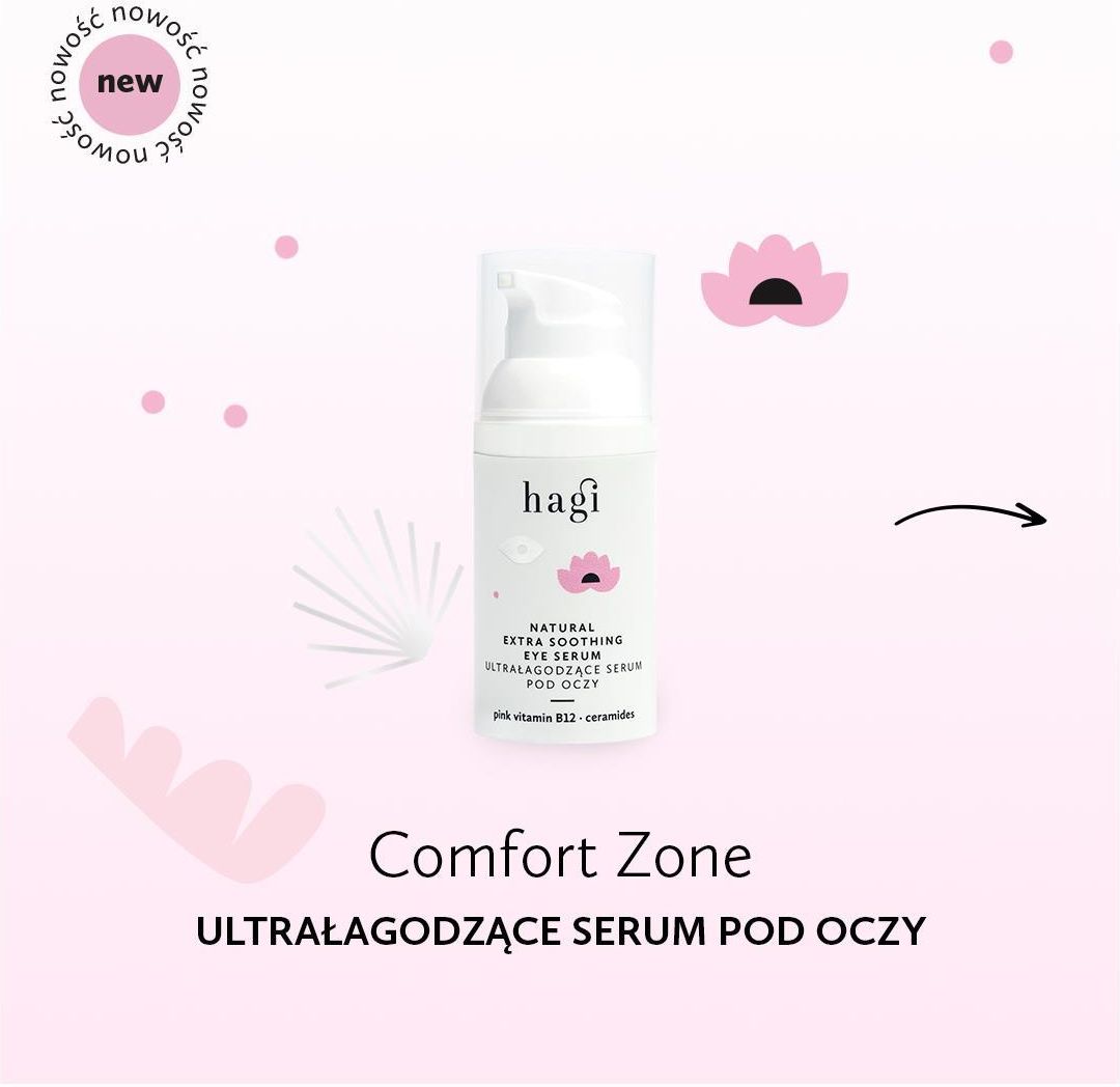 Krem do twarzy Hagi Comfort Zone Naturalny Krem Łagodzący Do Twarz Na ...