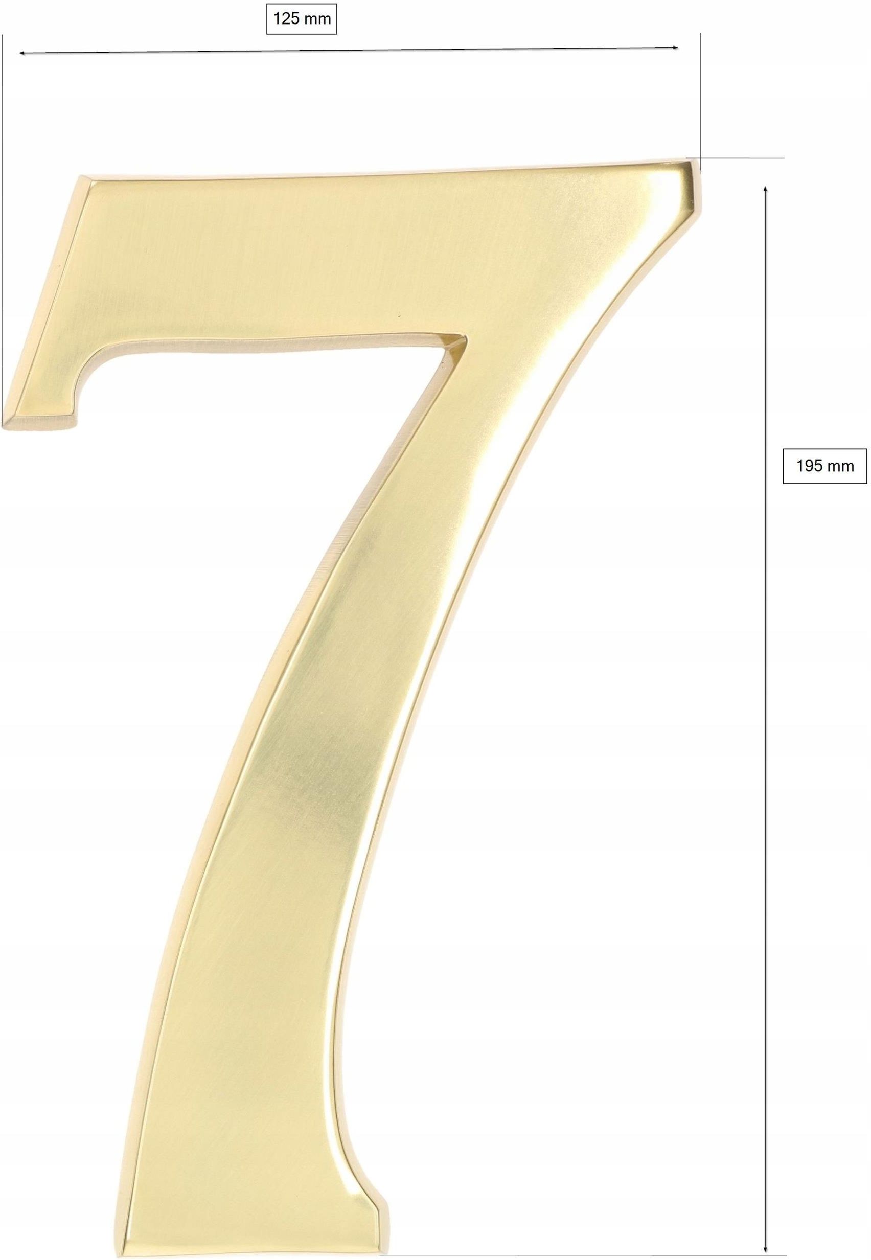 KOTARBAU CYFRA MOSIĘŻNA NUMER NA DOM 20CM OZNACZENIE DOMÓW - Opinie i ...