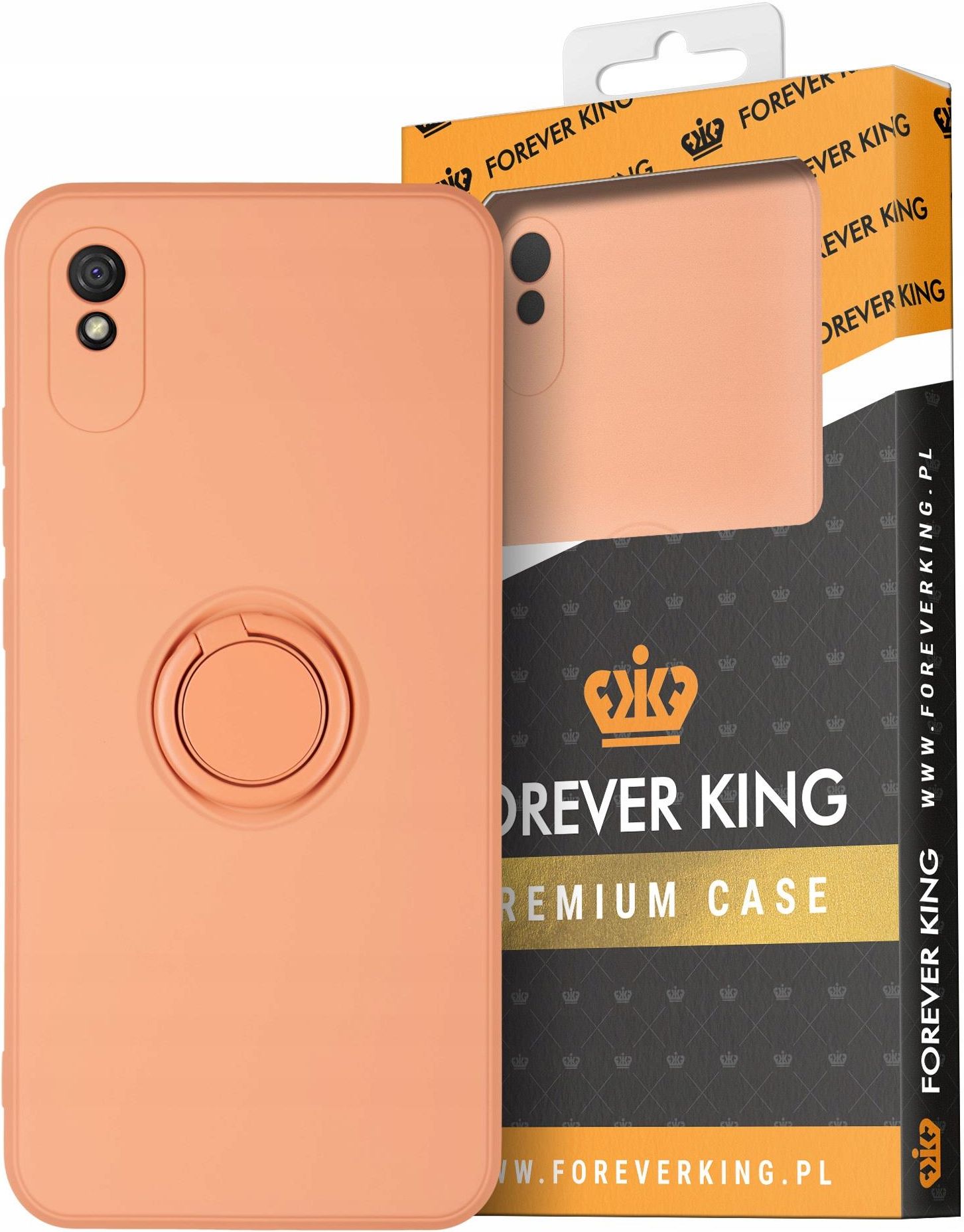 ForeverKing Etui Silicone Ring Xiaomi Redmi 9A - Etui na telefon, ceny ...