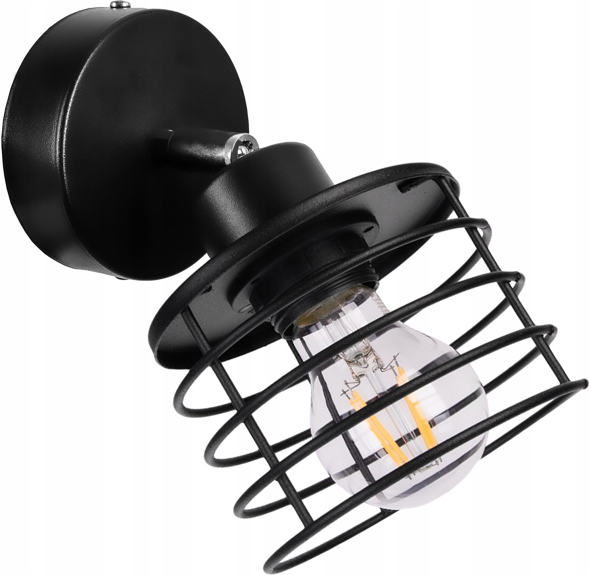 Lampa Inect Lampa Kinkiet Ścienny Regulowany Loft Sprężyna (98767 ...