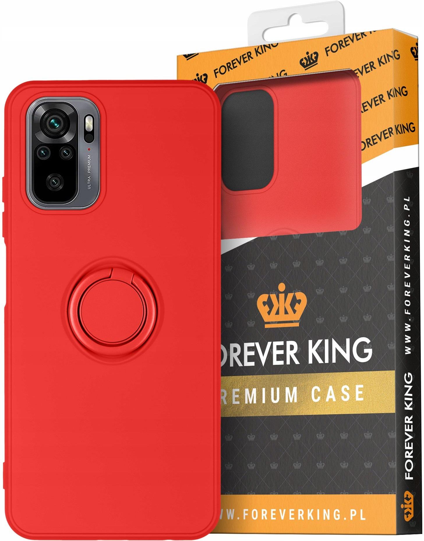 ForeverKing Silicone Ring Xiaomi Redmi Note 10 4G - Etui na telefon ...