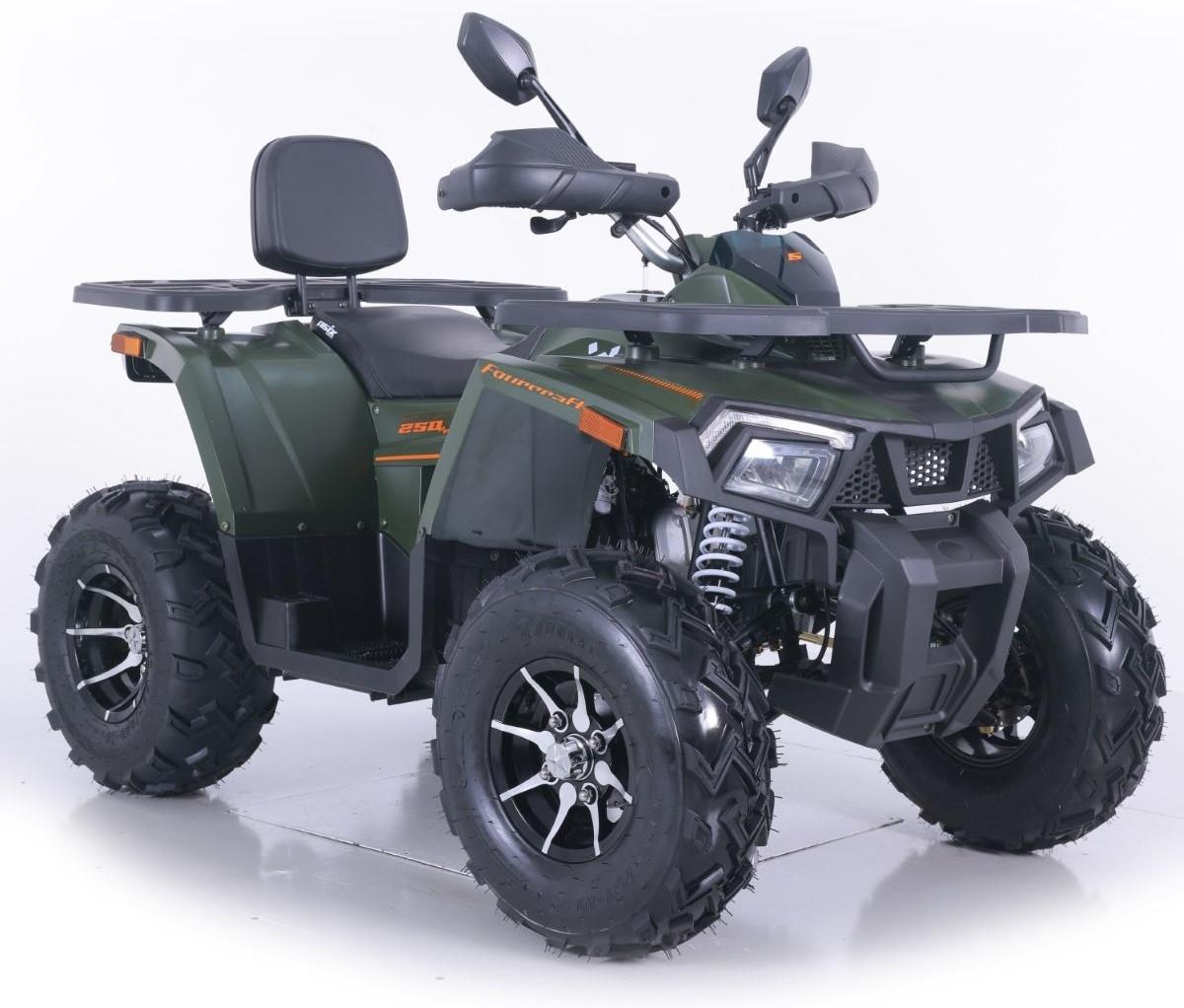 Quad Asix Fourcraft 250Cm3 Alu Military Green - Opinie i ceny na Ceneo.pl