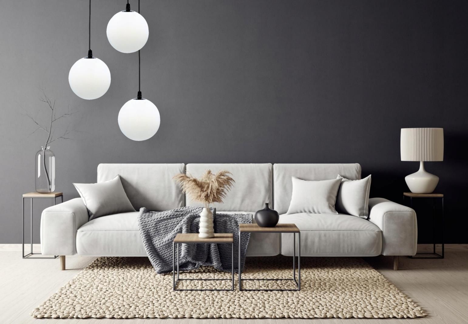 Skylighting Lampa Sufitowa Wisząca Szklane Kule Kulki Design (4241 ...