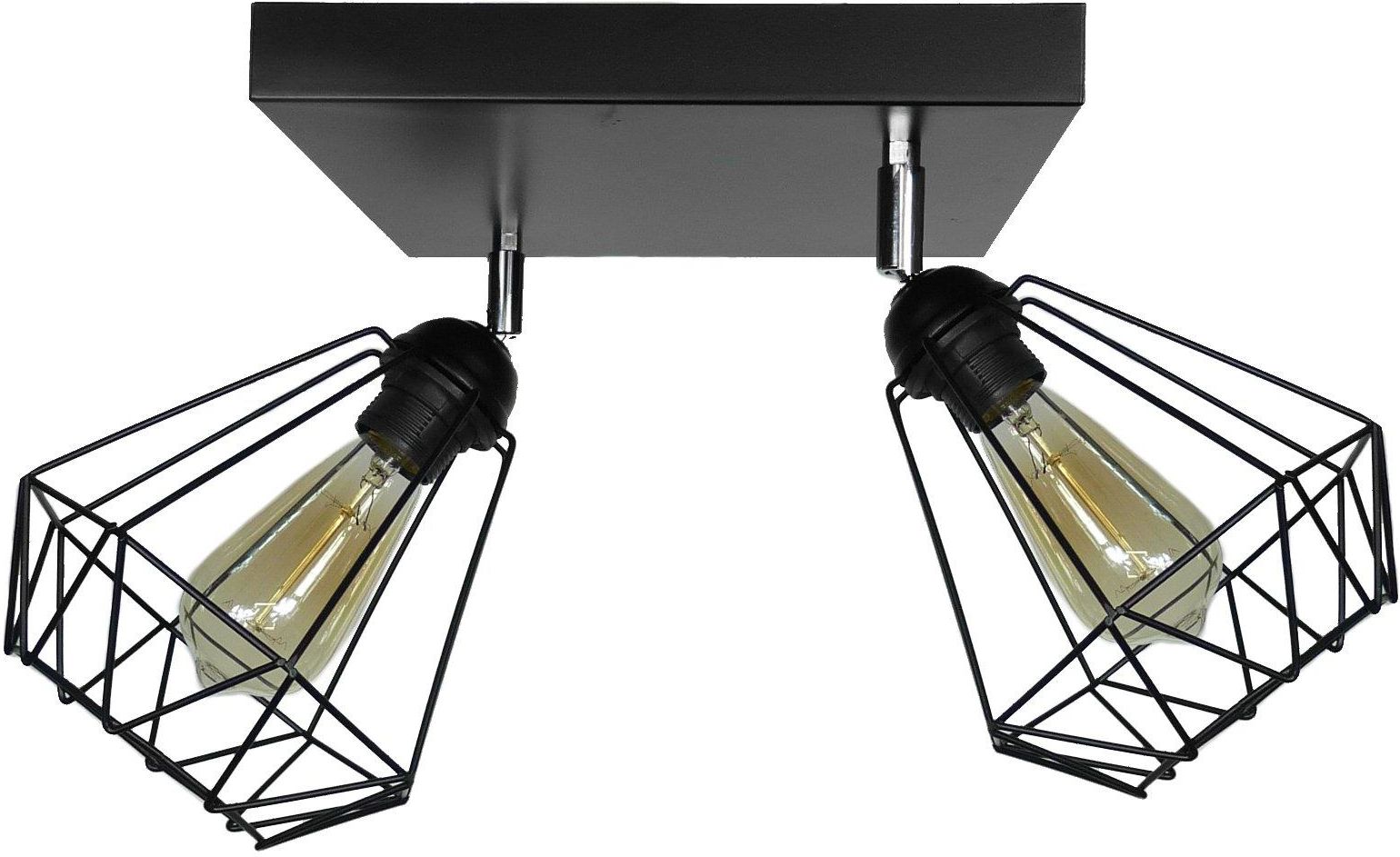 Tadex Lampa Sufitowa Plafon Żyrandol Retro Diament Led (Ppwk20002 ...