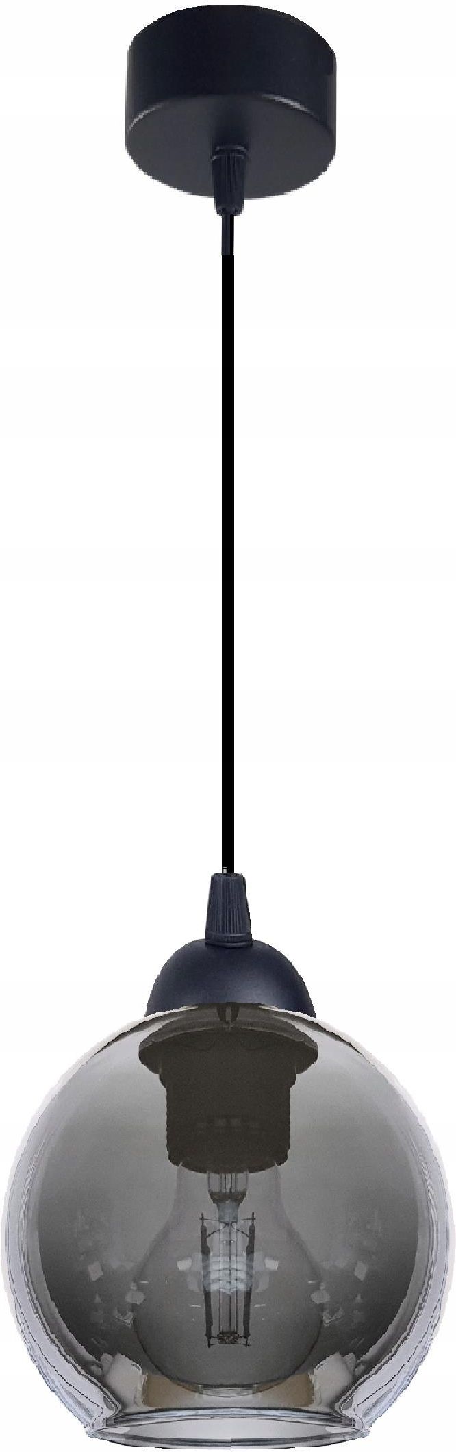 Angelo Lampa Sufitowa Wisząca Plafon Kula Grafit-1 Led (Zbd1Grafit ...