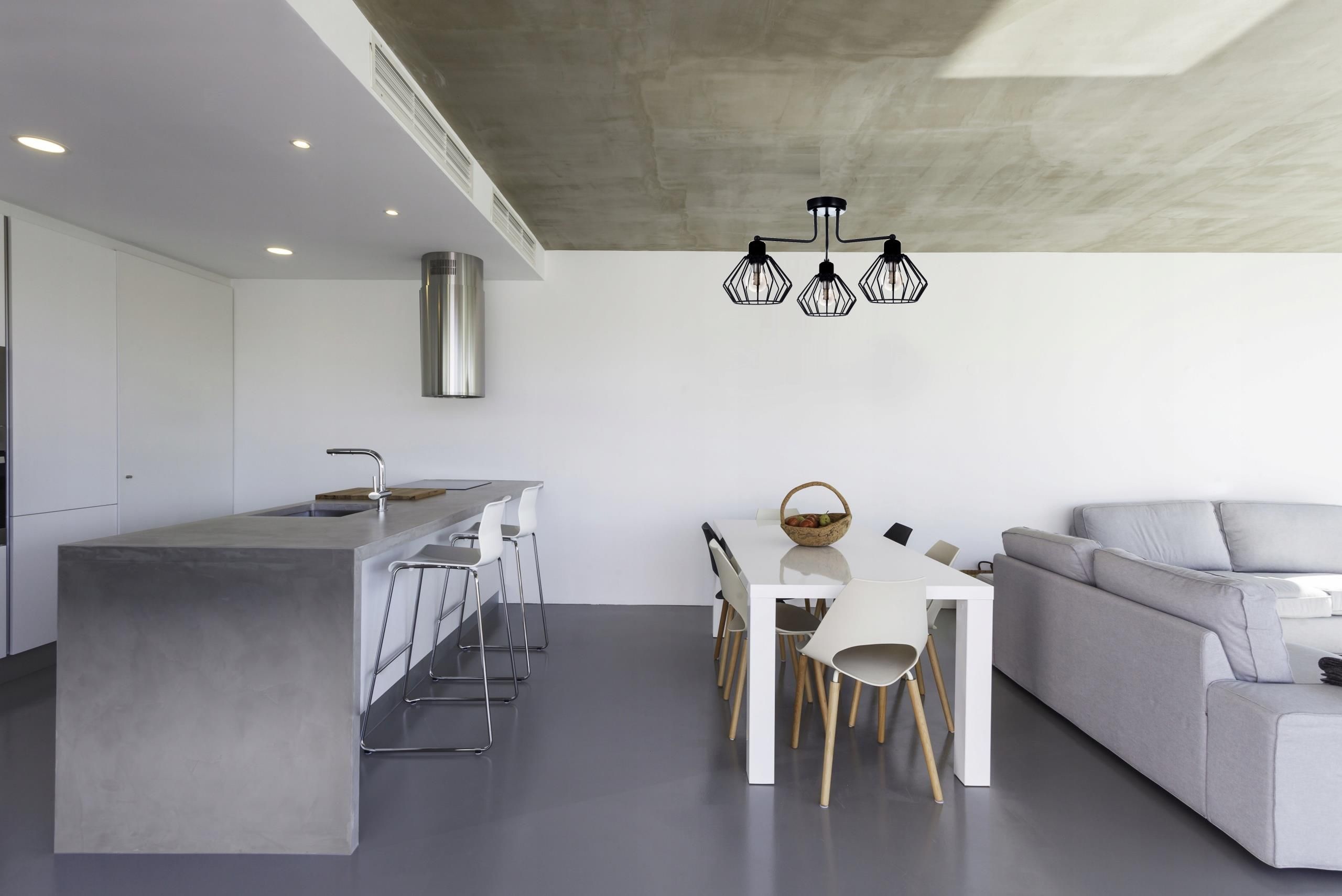 Tadex Lampa Sufitowa Plafon Loft Druciana Czarna R01 (Pr3R01) - Opinie ...