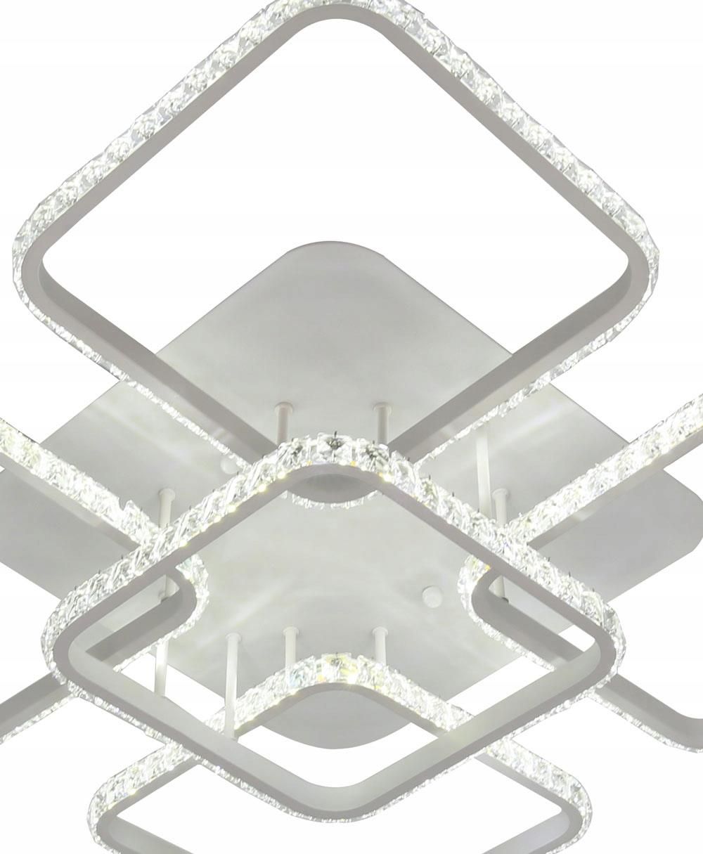 Maxxllc Lampa Led Sufit Kryształki Plafon 3 Barwy Pilot (20203Krwta ...