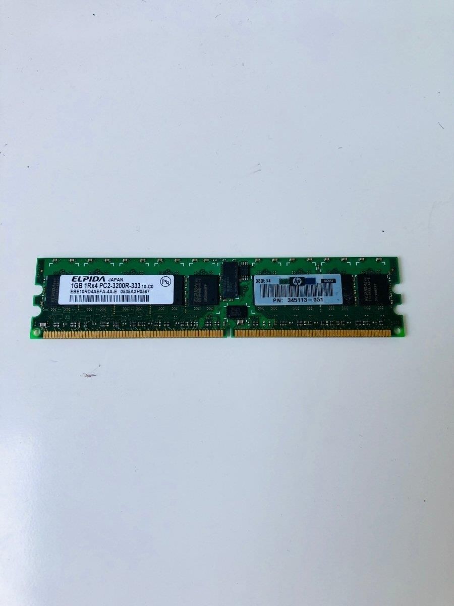 Hp Pamięc Ram 2Gb 1Rx4 Pc2-3200R Ddr2 () 345114861 - opinie i ceny na ...