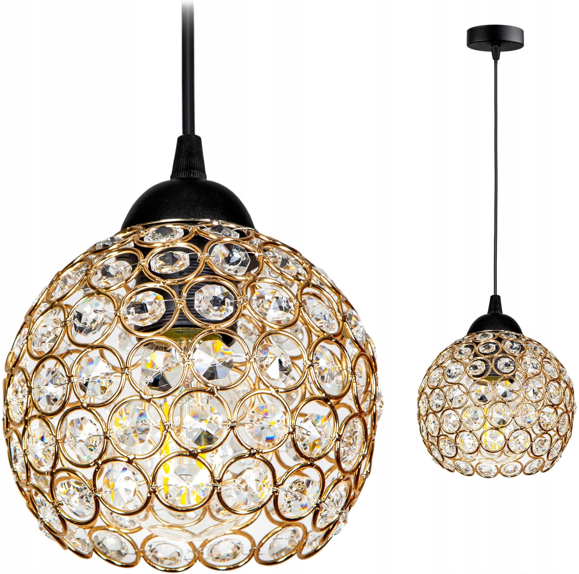 Glimex Lampa Wisząca Sufitowa Żyrandol Plafon Kula Led (1701Kzł ...