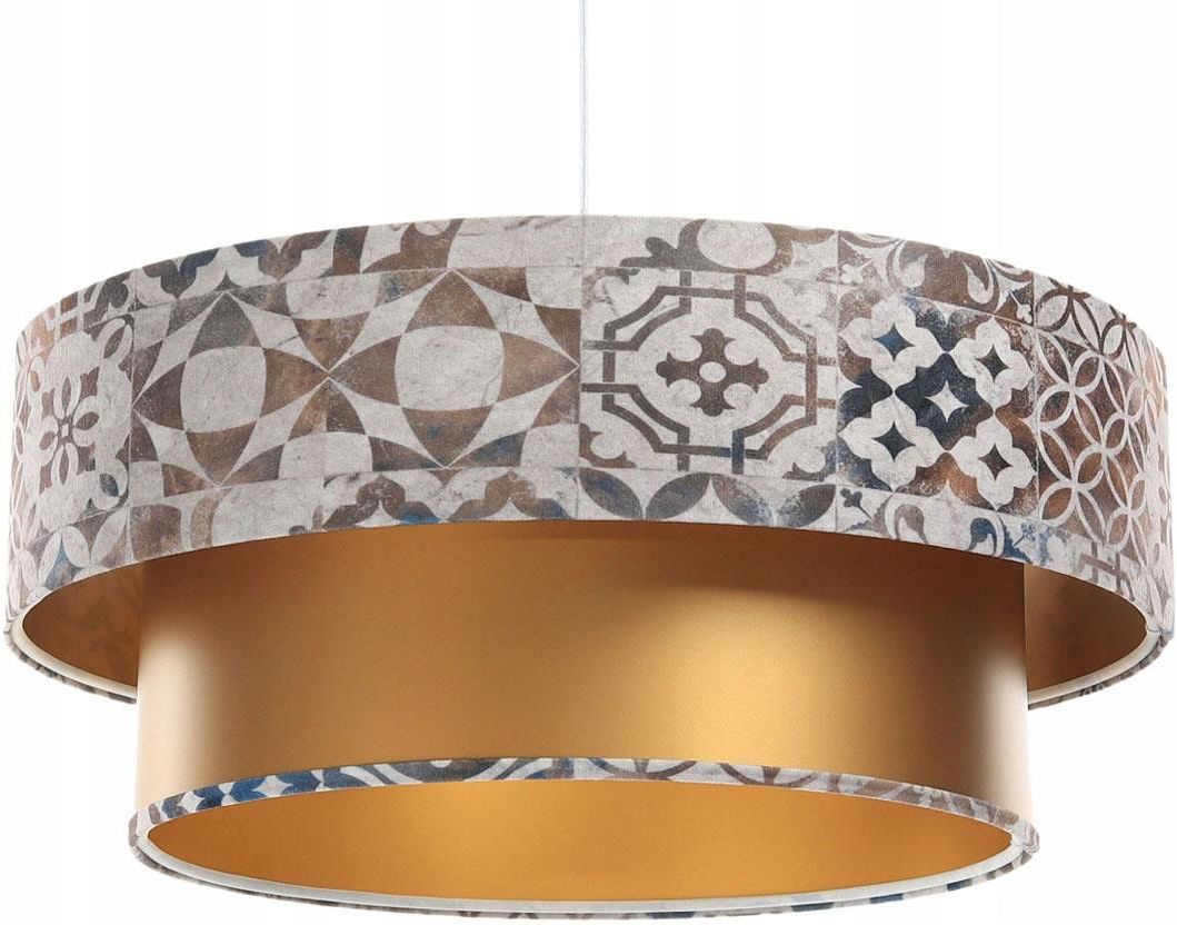 Lumes Lampa Wisząca Do Salonu Kuchni Nad Stół Złota Duża (59877 ...