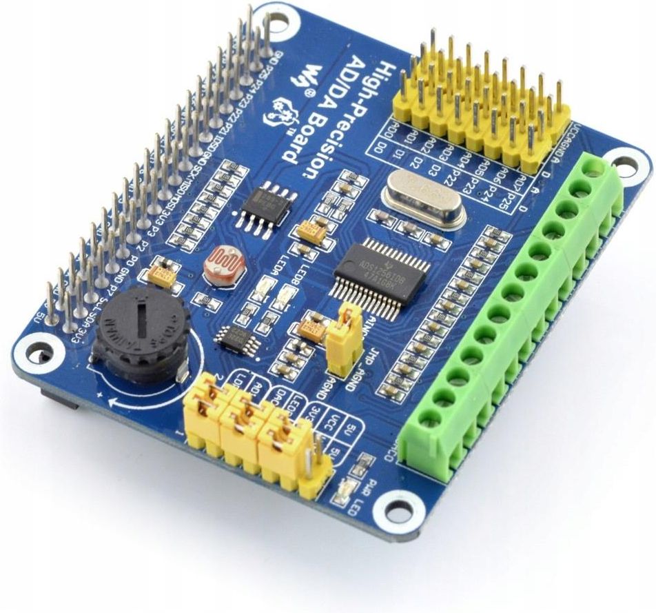 Mikrokontroler WAVESHARE ADS1256/DAC8552 - PRZETWORNIK A/C I C/A 24/16-BIT 11010 - Opinie i ceny ...