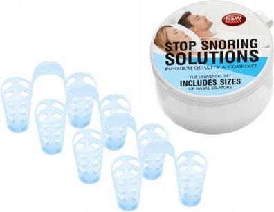 Akcesoria medycyny naturalnej INNA 4 WKŁADKI M DO NOSA NA CHRAPANIE ...