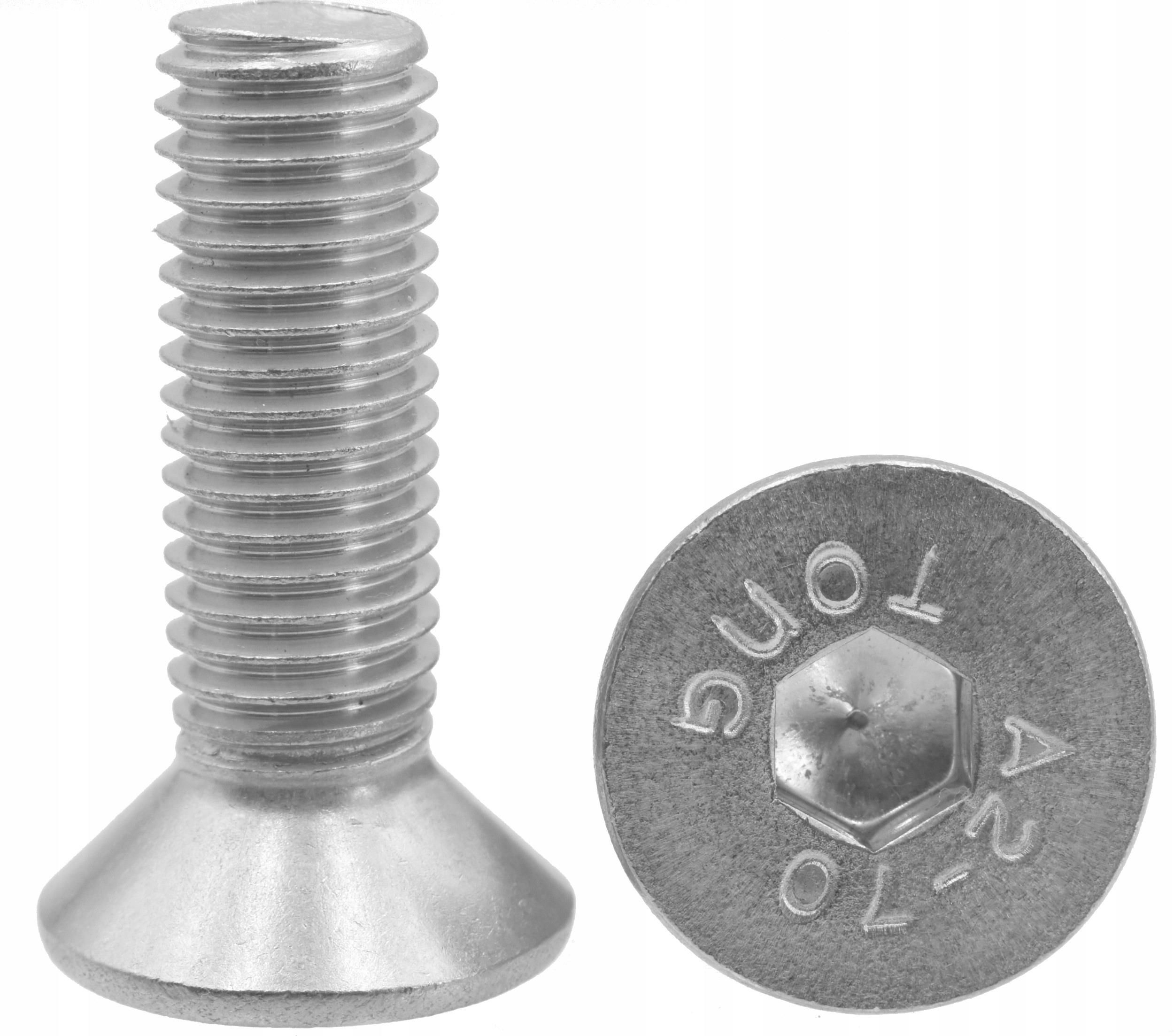 BEJMET M6X12 ŚRUBA NIERDZEWNA IMBUSOWA STOŻKOWA 50ST ...