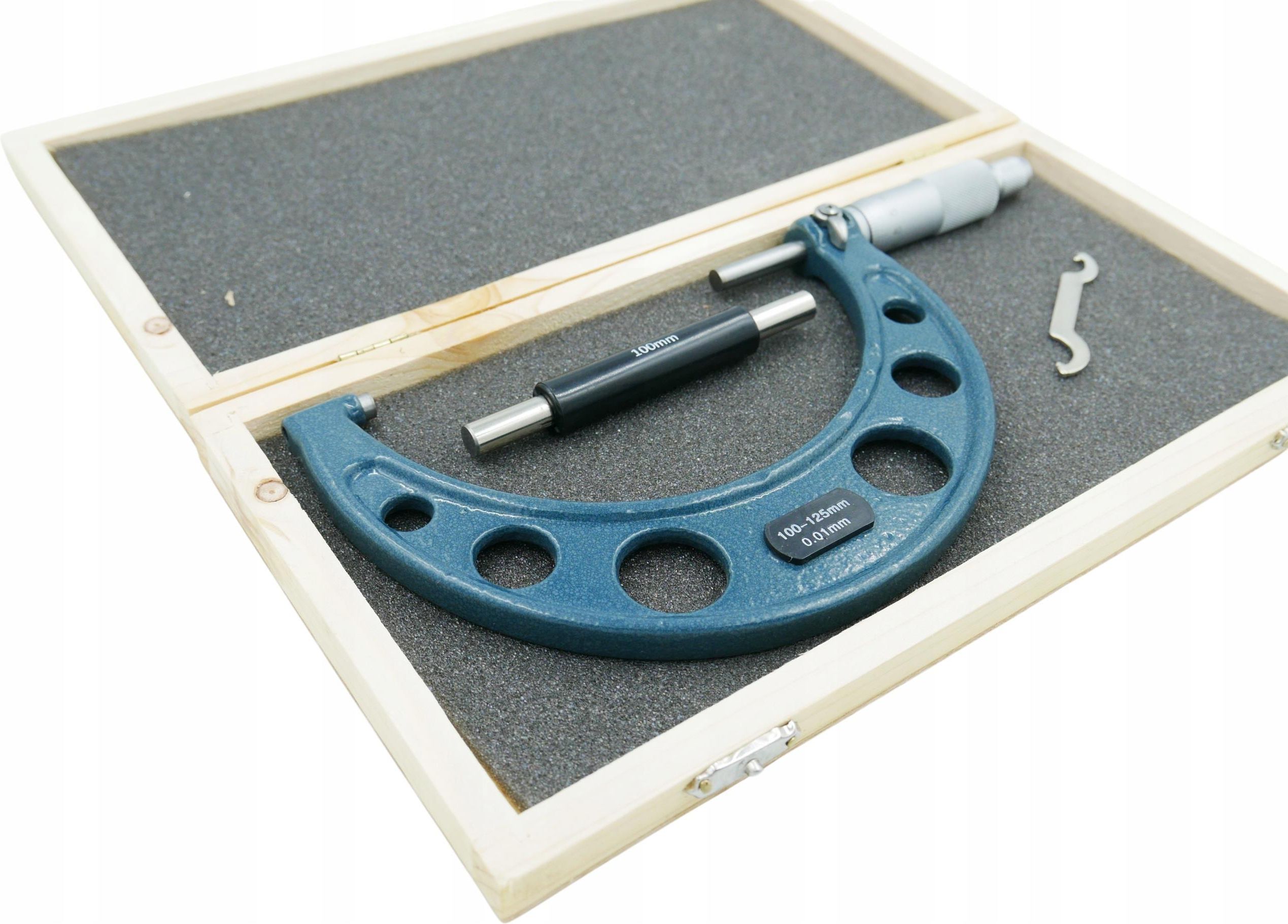 Mikrometr MIKROMETR NONIUSZOWY ZEWNETRZNY 100 125 0 01 MM 00964 Mikrometr MIKROMETR NONIUSZOWY ZEWNETRZNY 100 125 0 01 MM 00964