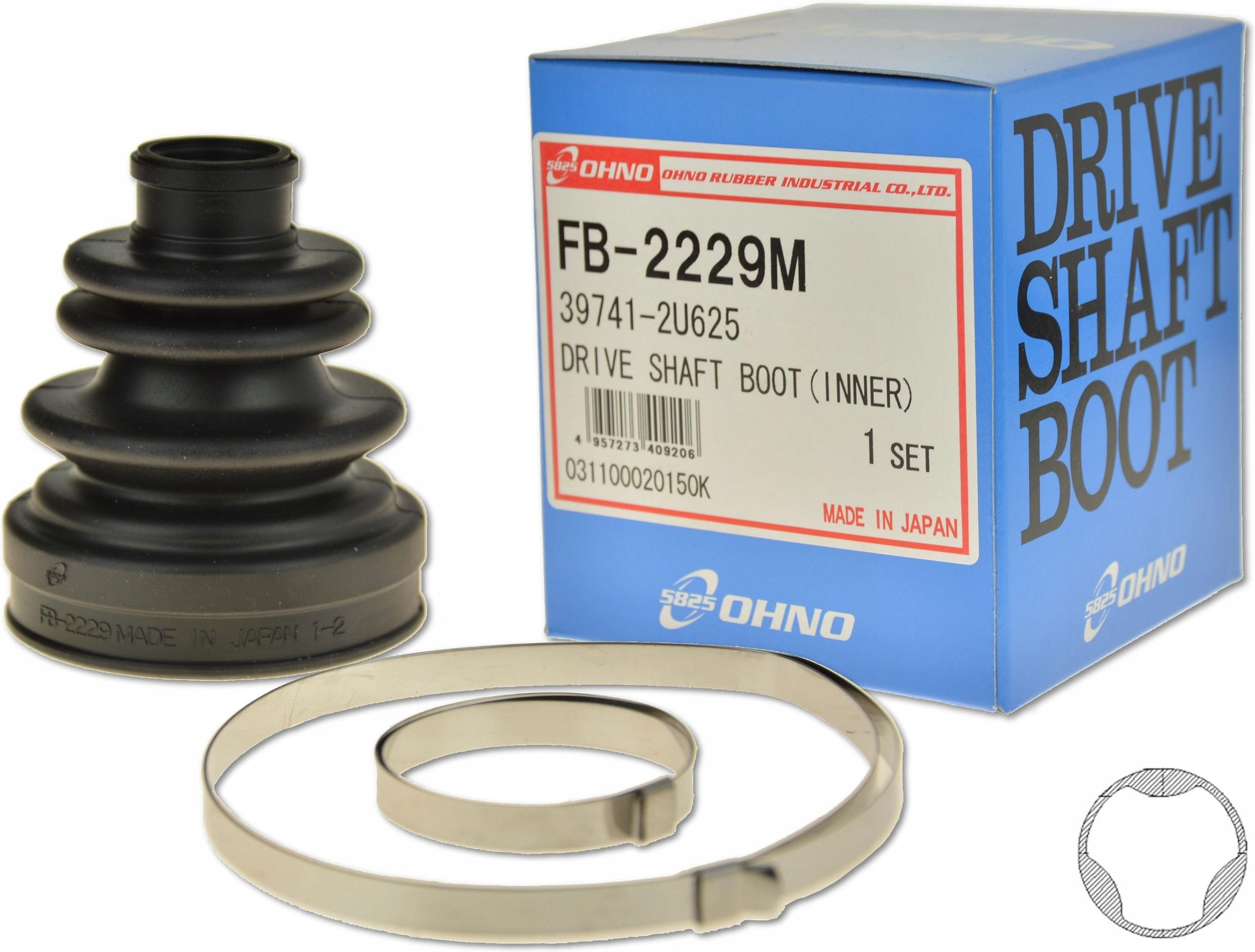 INNY OSŁONA PRZEGUBU WEWNĘTRZNEGO TYŁ 55.25X79.5X16.7 FB-2229M - Opinie ...