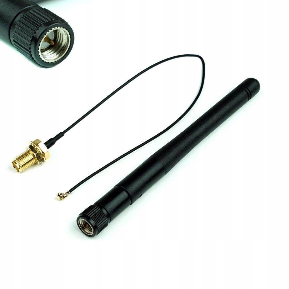 Mikrokontroler ELEKTROWEB ANTENA WIFI 2.4GHZ 3DBI ŁAMANA DOOKÓLNA KABEL ...