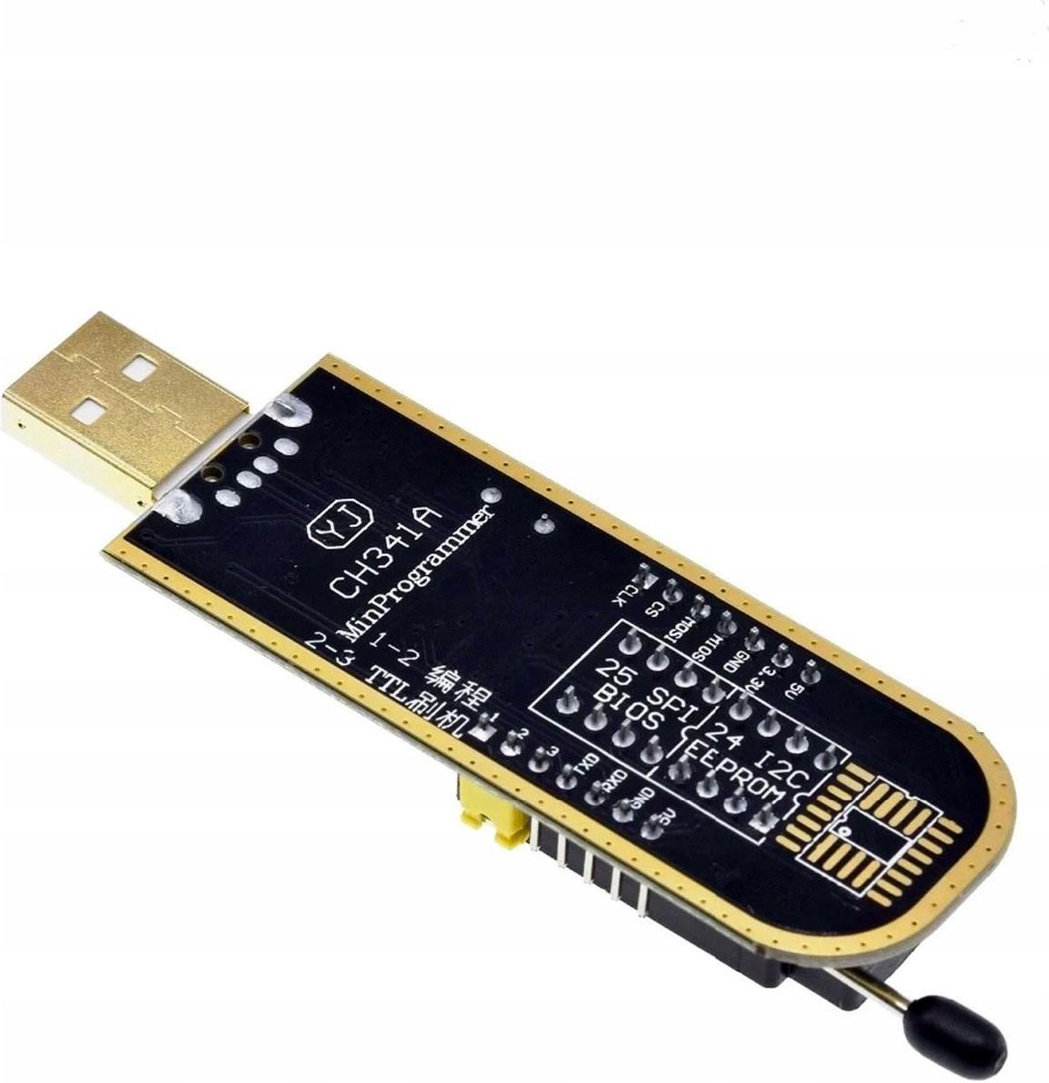 Mikrokontroler ELEKTROWEB PROGRAMATOR USB CH341A SPI FLASH EEPROM KLIPS 2A063 - Opinie i ceny na ...