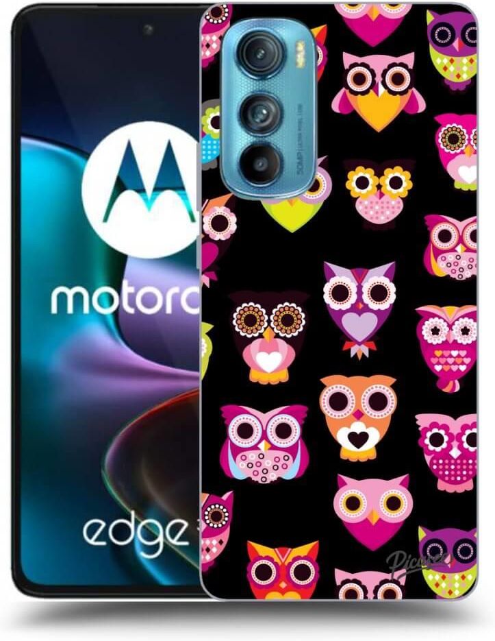 SILIKONOWE CZARNE ETUI NA MOTOROLA EDGE 30 - OWLS - Etui na telefon ...