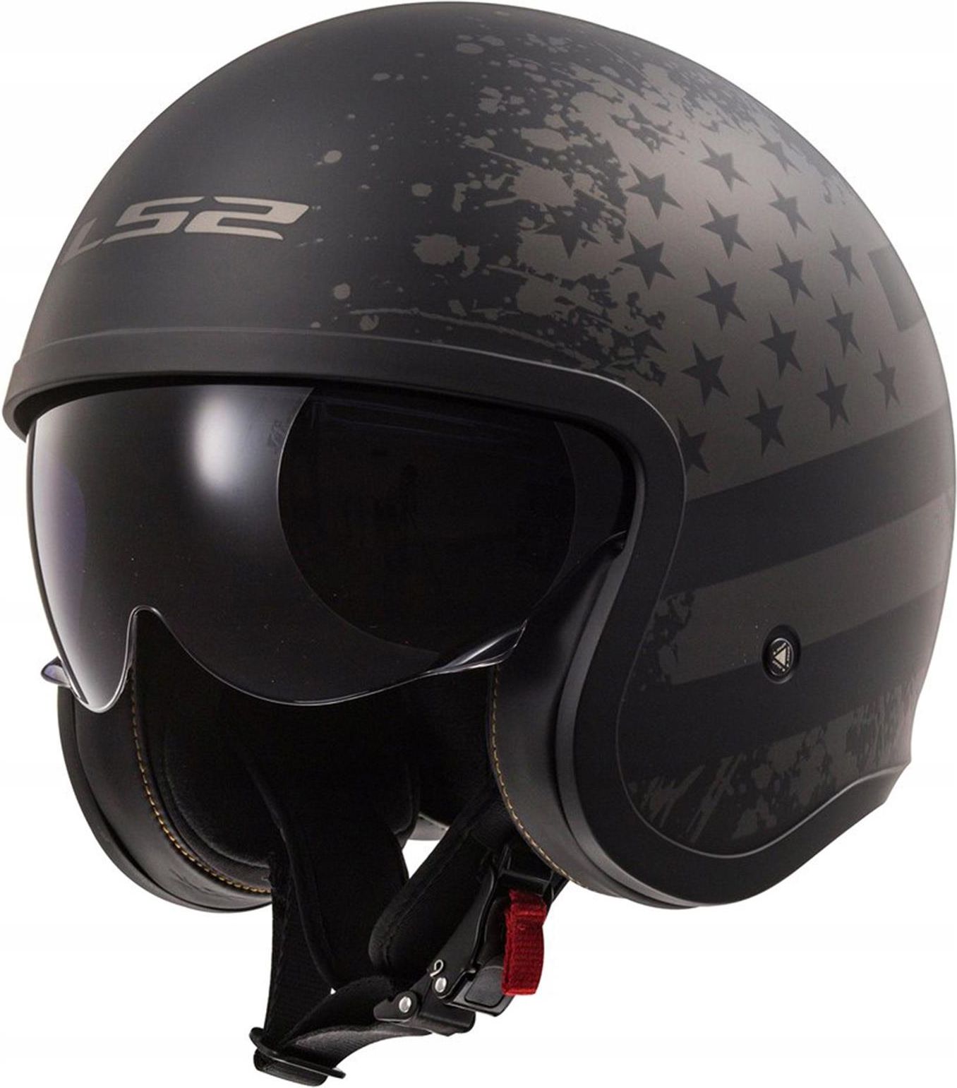 Kask motocyklowy Ls2 Otwarty Spitfire Mat Z Blendą Of599 - Opinie i ...