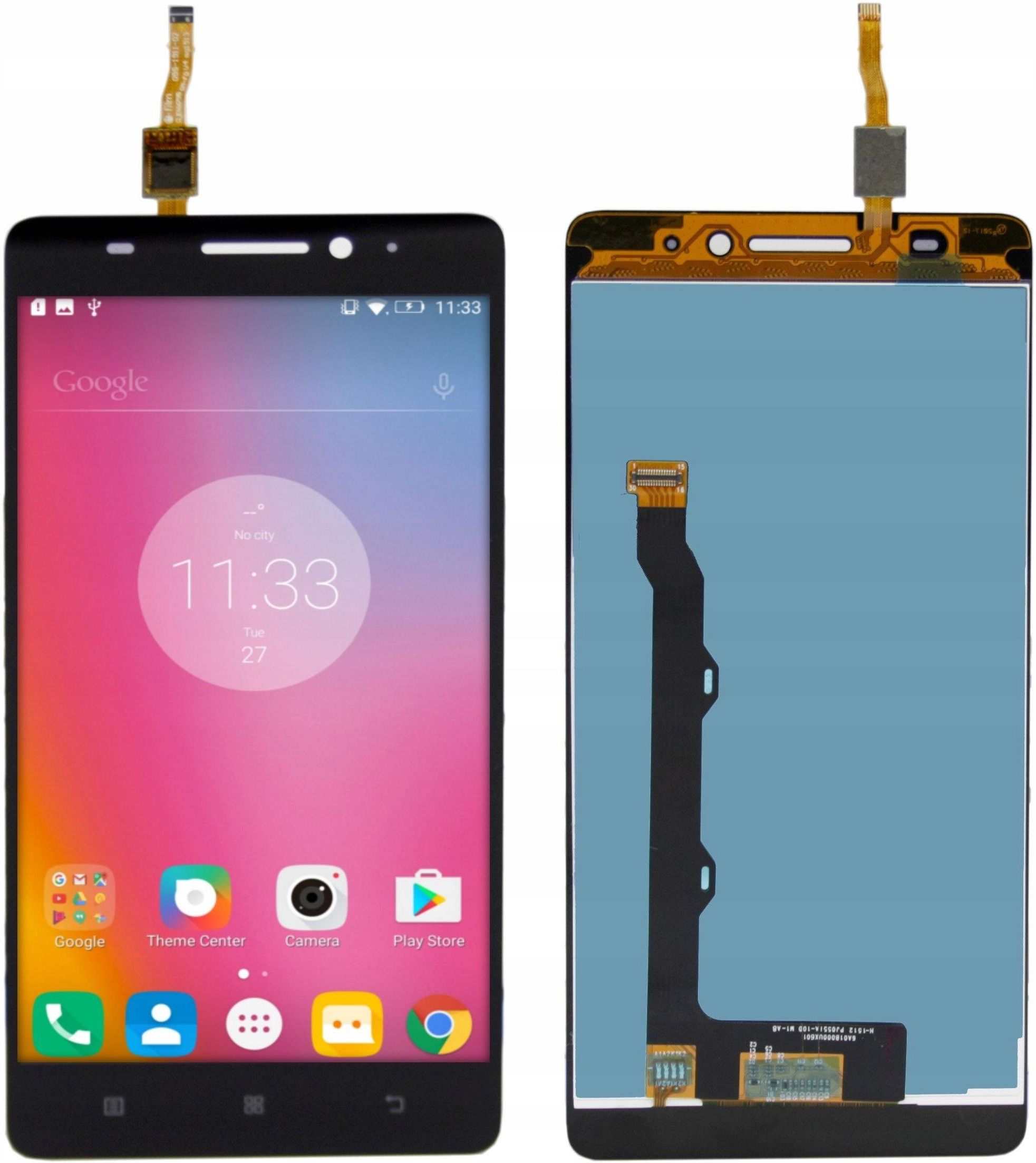 Podzespoły do telefonu INNA WYŚWIETLACZ DIGITIZER DO LENOVO S8 A7600 ...