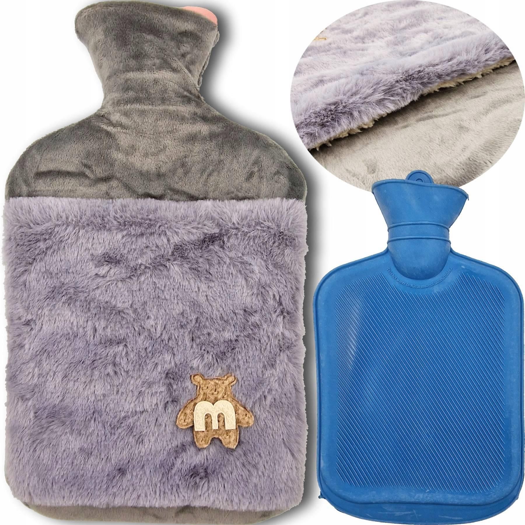 Termofor TERMOFOR DUŻY GUMOWY POKROWIEC PLUSZ OGRZEWACZ 2L TER21109 ...