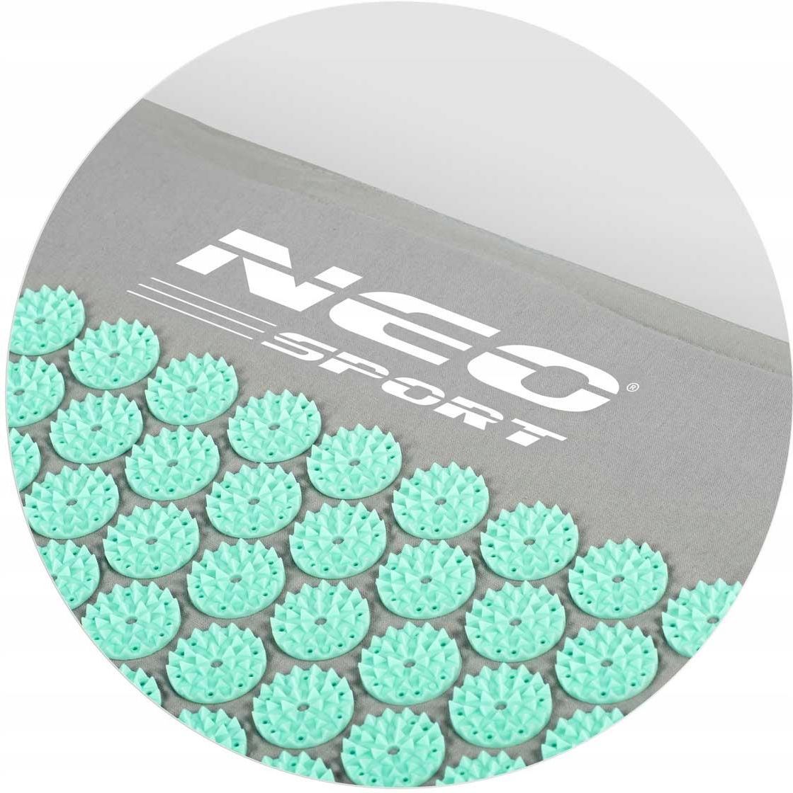 NEO-SPORT MATA DO AKUPRESURY KRĘGOSŁUPA MASUJĄCA PLECY STRES 1903101 ...