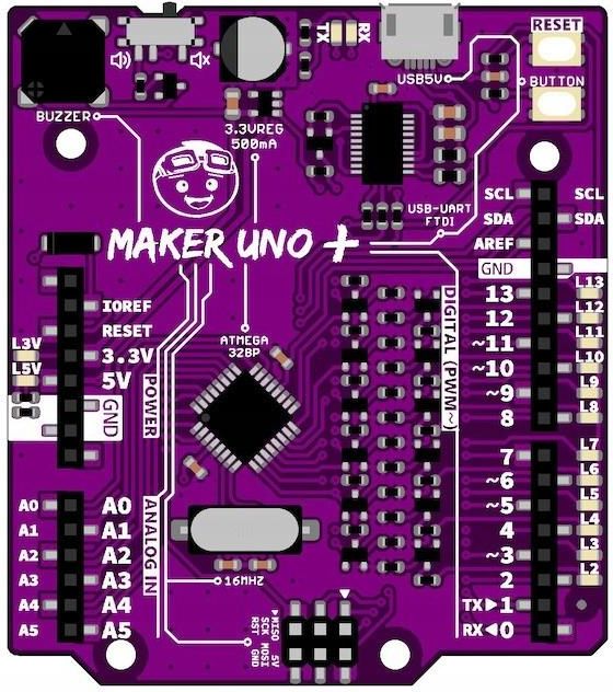 Mikrokontroler INNA CYTRON MAKER UNO PLUS - ZGODNY Z ARDUINO - Opinie i ...