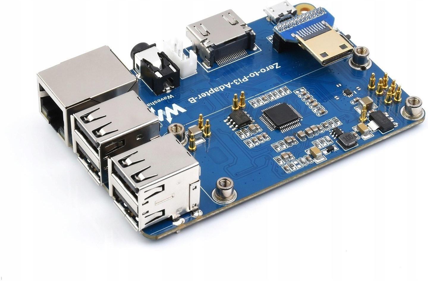 Mikrokontroler WAVESHARE ZERO-TO-PI3-ADAPTER (B)-ADAPTER RASPBERRY PI ...