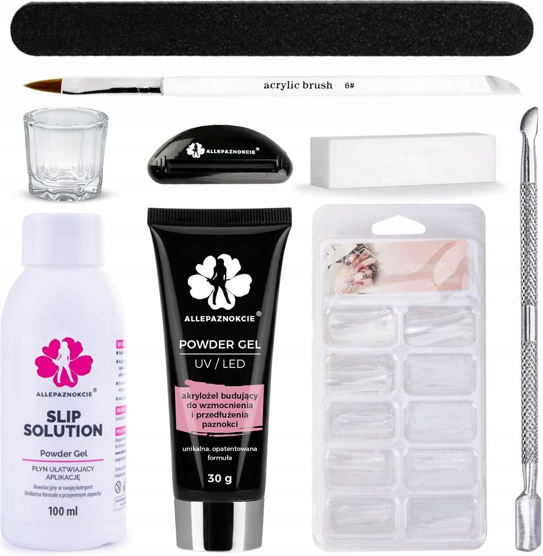AkrylGel Pink Flexy Gel akrylożel zestaw duży XXL - Opinie i ceny na ...