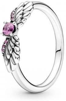 PANDORA BŁYSZCZĄCY PIERŚCIONEK ZE SREBRA WYSOKIEJ PRÓBY Z KRYSZTAŁKAMI, ROZMIAR: 52, 198500C02 ...