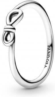 PANDORA DAMSKI PIERŚCIONEK SREBRNY WĘZEŁ NIESKOŃCZONOŚCI 198898C00, 198898C00-54 - Ceny i opinie ...