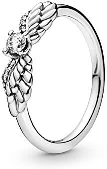 PANDORA 198500C01-56 PIERŚCIONEK DAMSKI NA ROCZNICĘ ZE SREBRA WYSOKIEJ PRÓBY 925, ROZMIAR ...