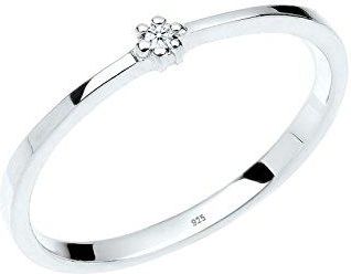 DIAMORE PIERŚCIONEK DAMSKI, SREBRO WYSOKIEJ PRÓBY 925, DIAMENT E SREBRO, 58, COLORE: BIAŁY, COD ...