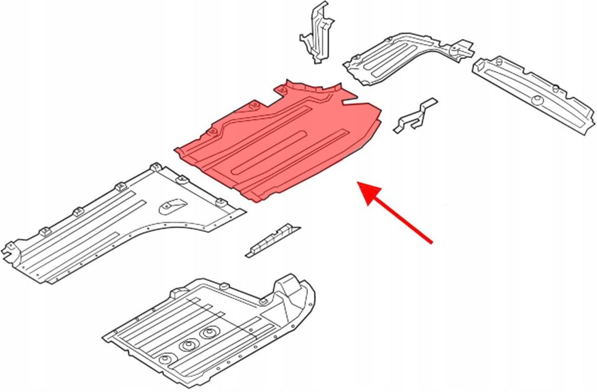 BMW X7 G07 OSŁONA PODWOZIA PRAWA TYLNA 51757424890 51757424890 - Opinie ...