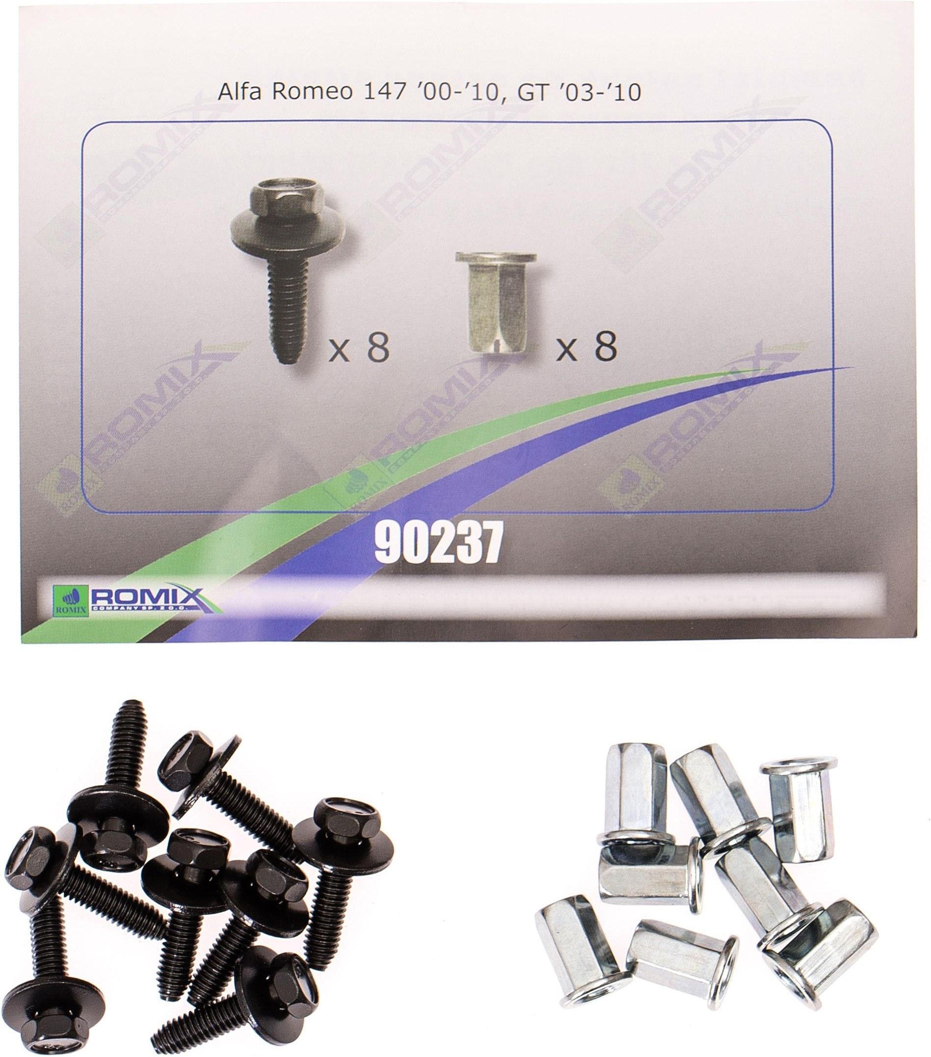 Alfa Romeo 147 Diesel 2000-2009 Osłona + spinki - Opinie i ceny na Ceneo.pl