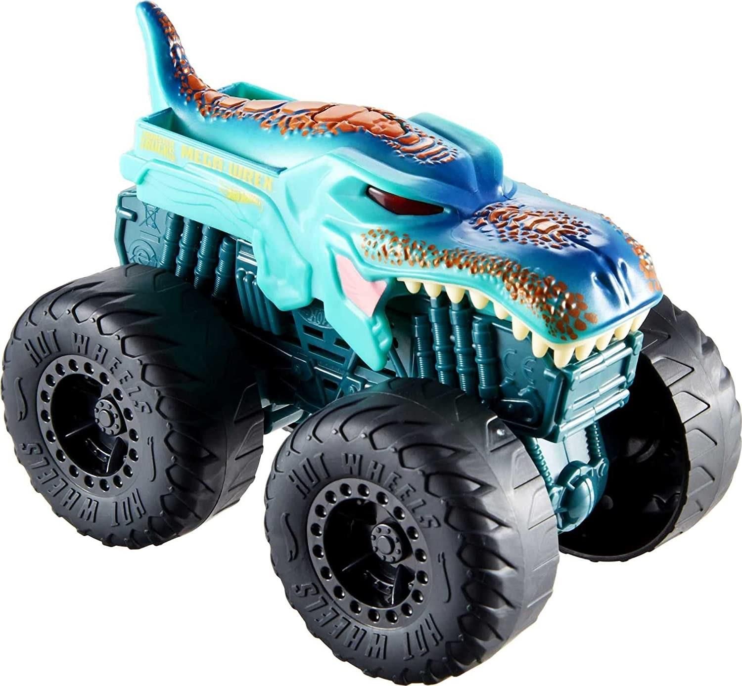 Hot Wheels Monster Trucks Mega Wrex Pojazd 1:43 Światła i dźwięki ...
