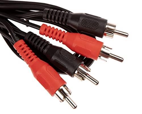 CDL MICRO TWIN (RCA) PHONO PLUGS DO TWIN (RCA) PHONO PLUGS KABEL 1,5 M ...