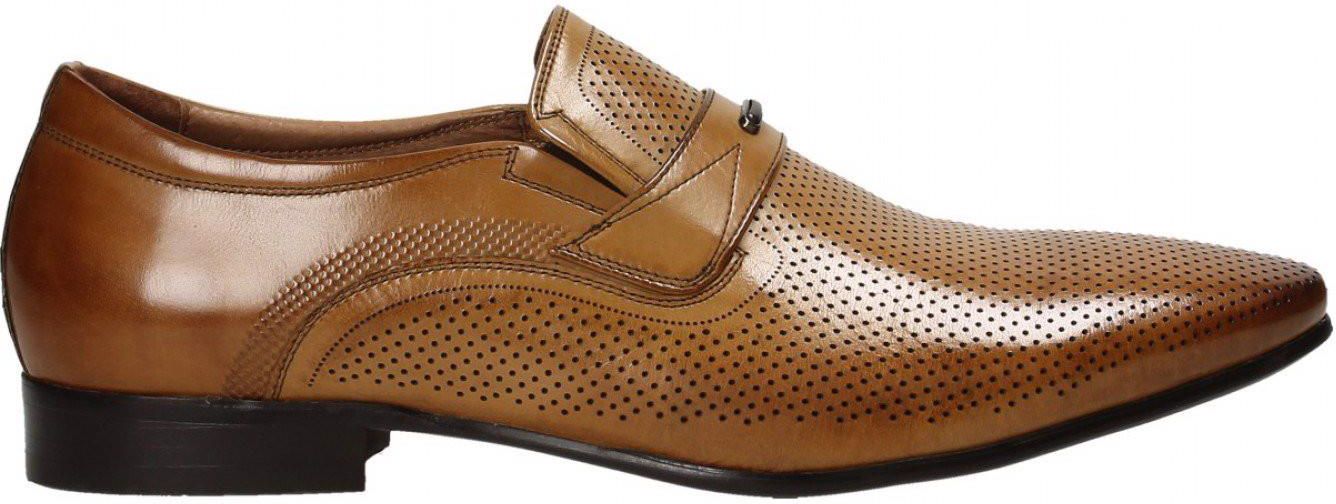 BROOMAN Półbuty JA212-367-A105 40 Eleganckie z perforacją brąz - Ceny i ...