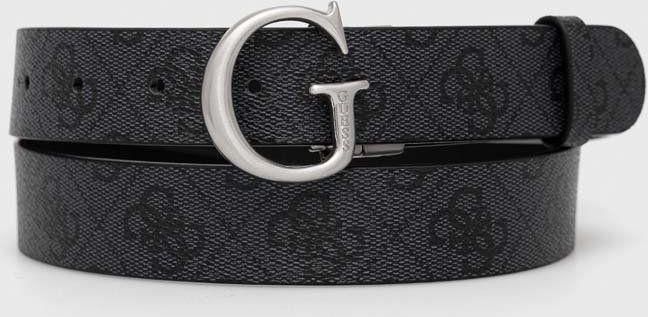 Guess pasek dwustronny męski kolor czarny - Ceny i opinie - Ceneo.pl