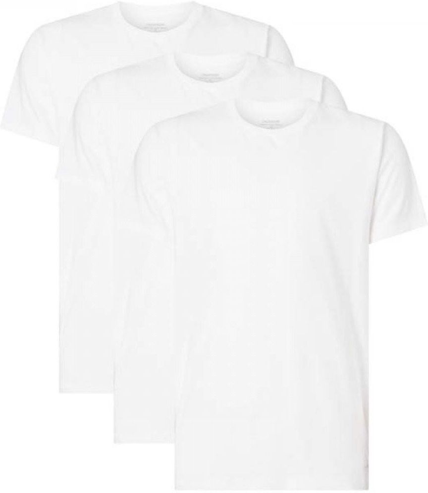 Calvin Klein Koszulka 000NB4011E S S/S Crew Neck 3PK - Ceny i opinie ...
