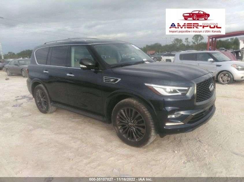 Infiniti QX80 2022, 5.6L, 4x4, od ubezpieczalni - Opinie i ceny na Ceneo.pl