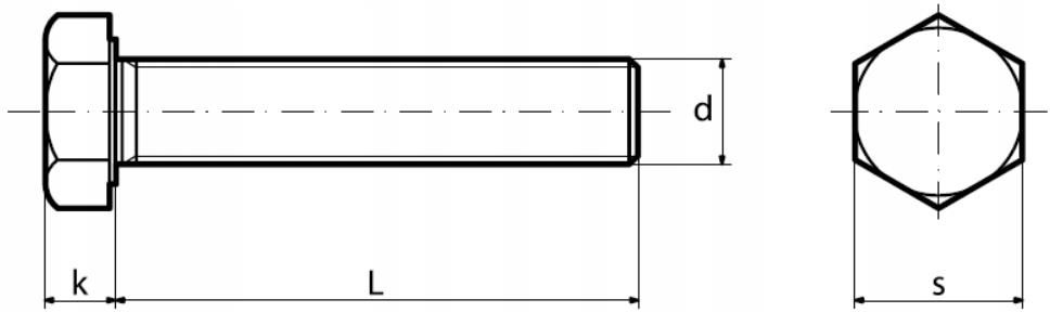 ŚRUBA M10X55 NAKRĘTKA M10 PODKŁADKA FI10 OC 10XKPL - Opinie i ceny na ...
